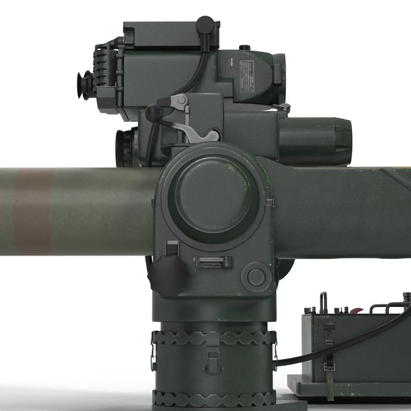 bgm-71 tow missile 3d c4d