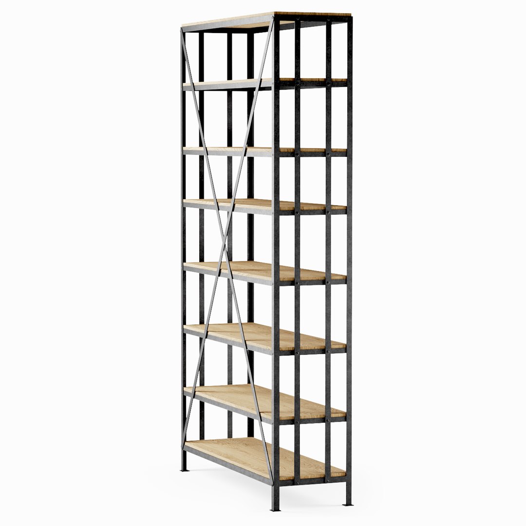 Metal Rack 3D Model - TurboSquid 1656320