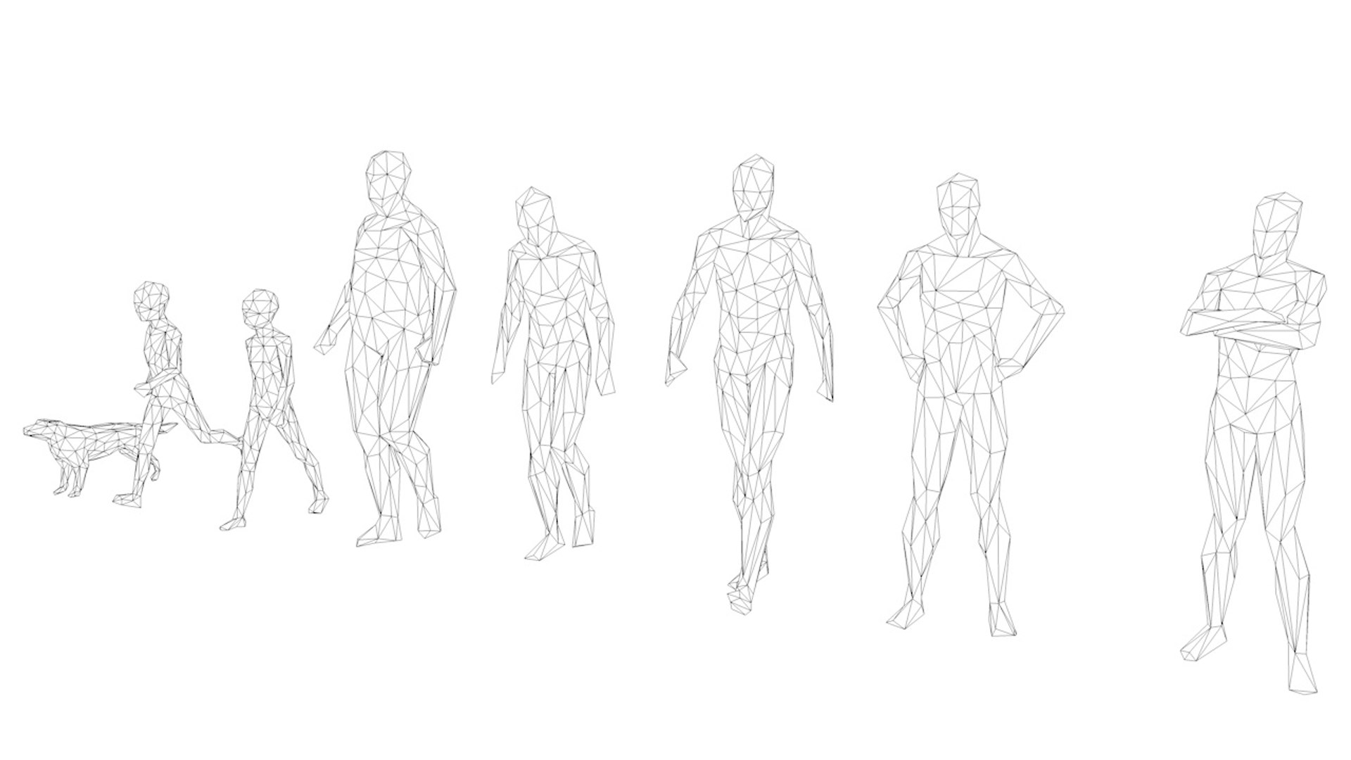 3D Crowd Character 25 - TurboSquid 1158008