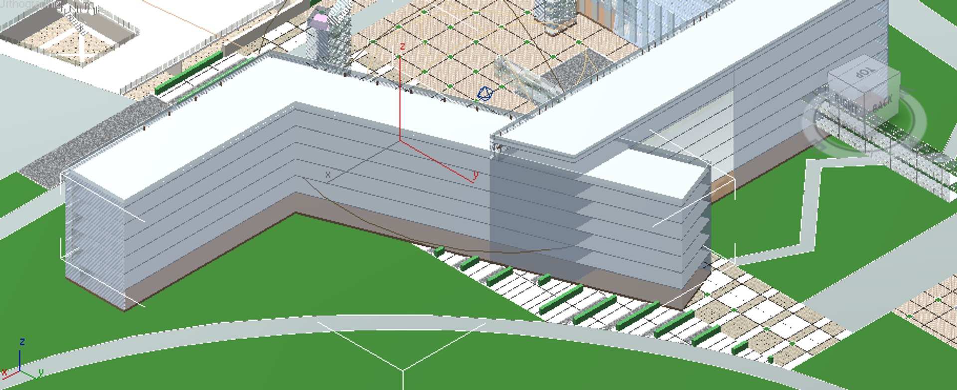 3d Model Of Commerce Building