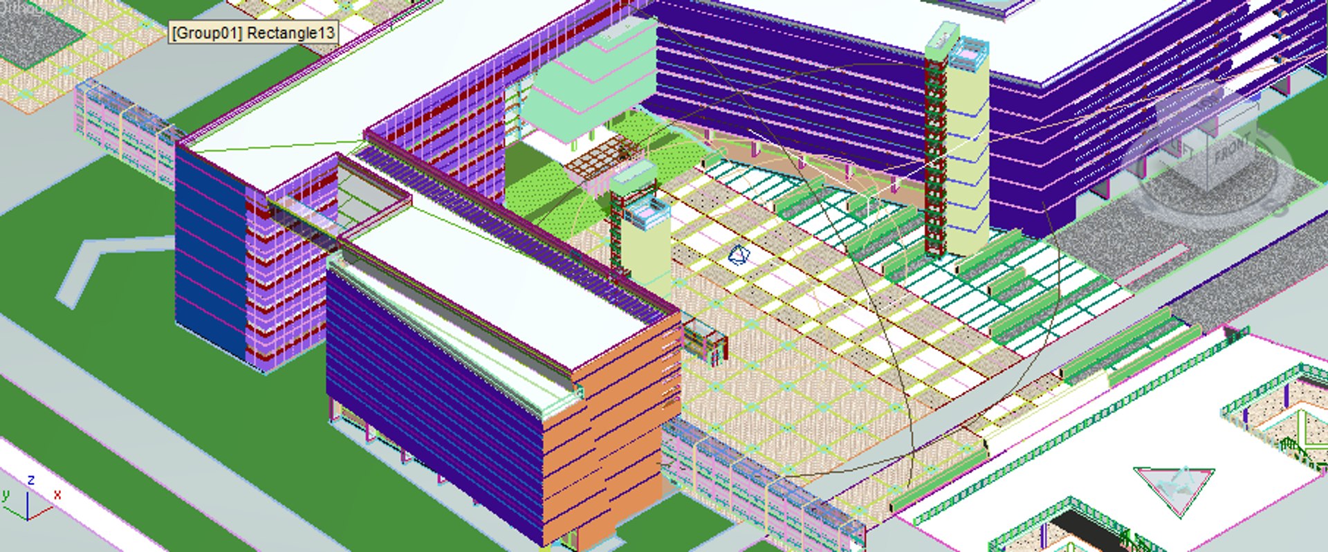 3d Model Of Commerce Building