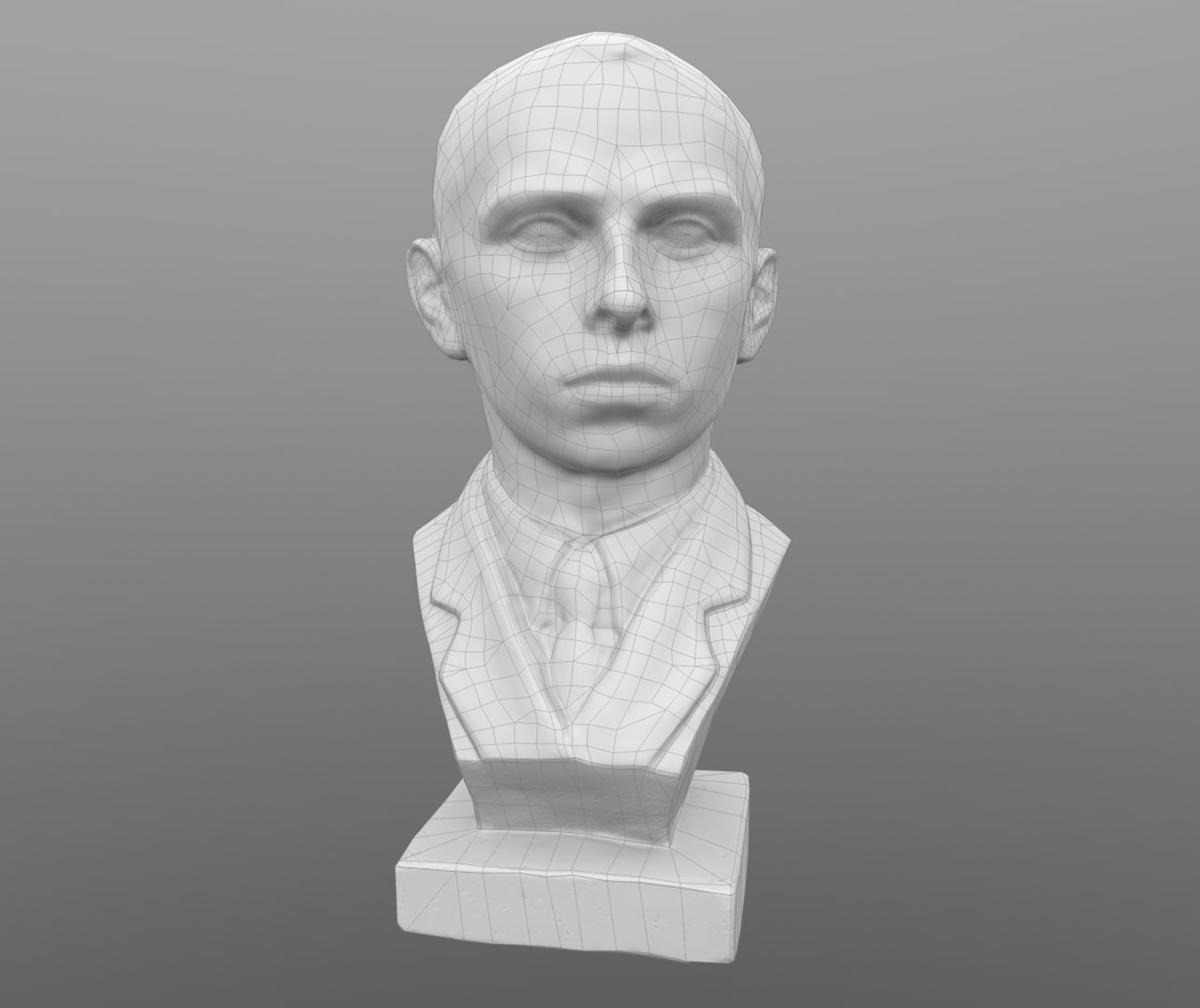 3D Model Sculpture Of Stepan Andriyovych Bandera - TurboSquid 1913883