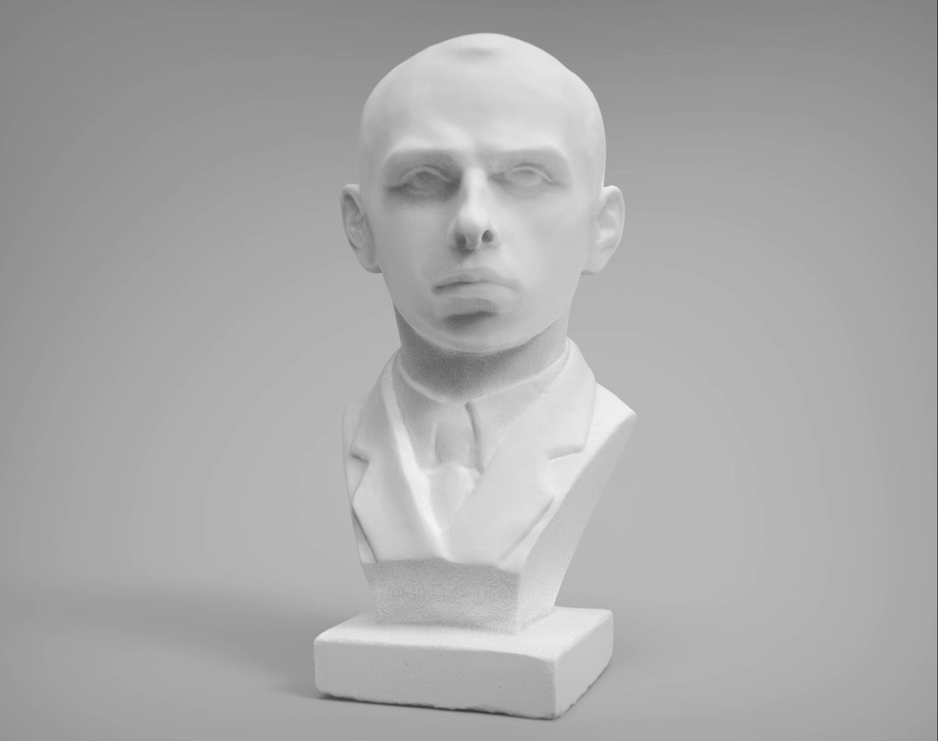 3D Model Sculpture Of Stepan Andriyovych Bandera - TurboSquid 1913883