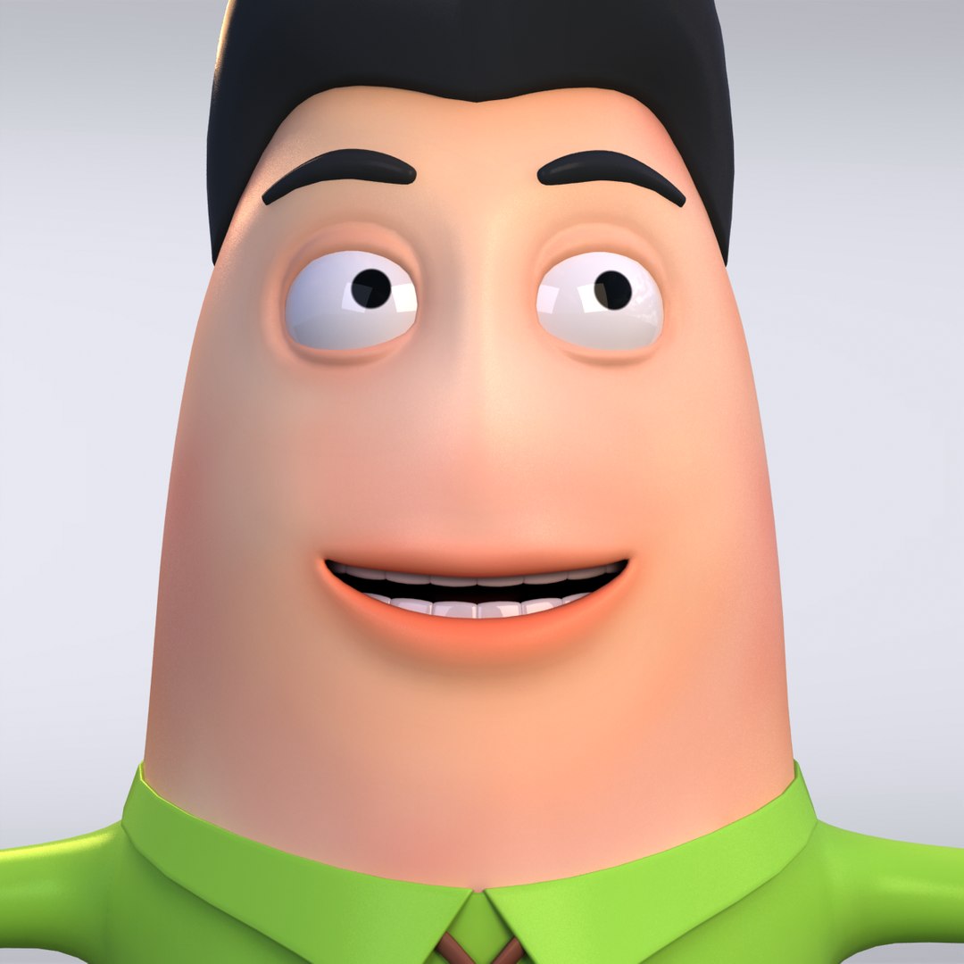 3d cartoon george