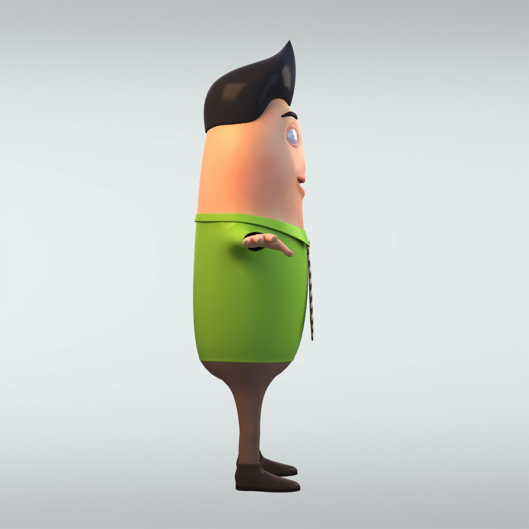 3d cartoon george