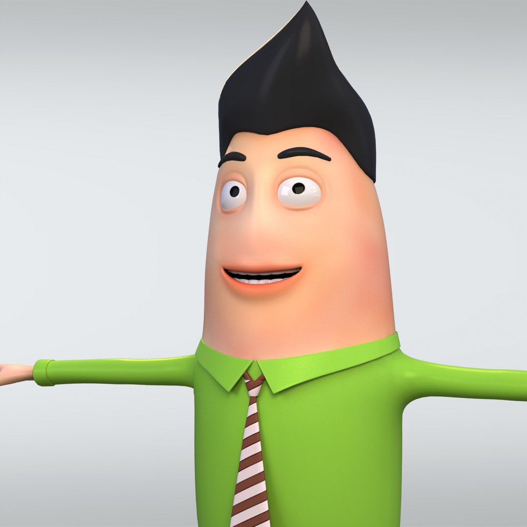 3d cartoon george