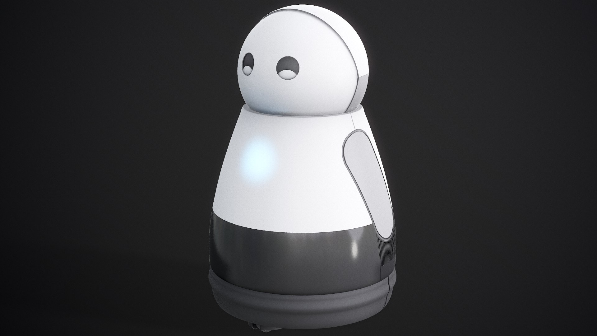3D Kuri Home Robot - TurboSquid 1619096