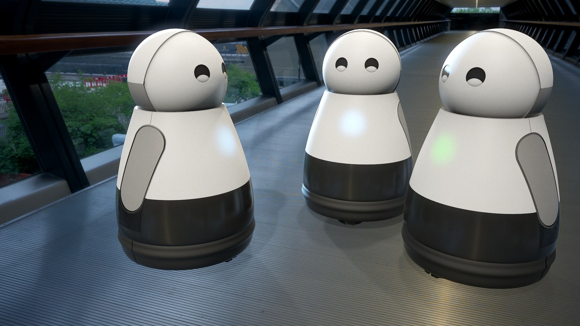 3D Kuri Home Robot - TurboSquid 1619096