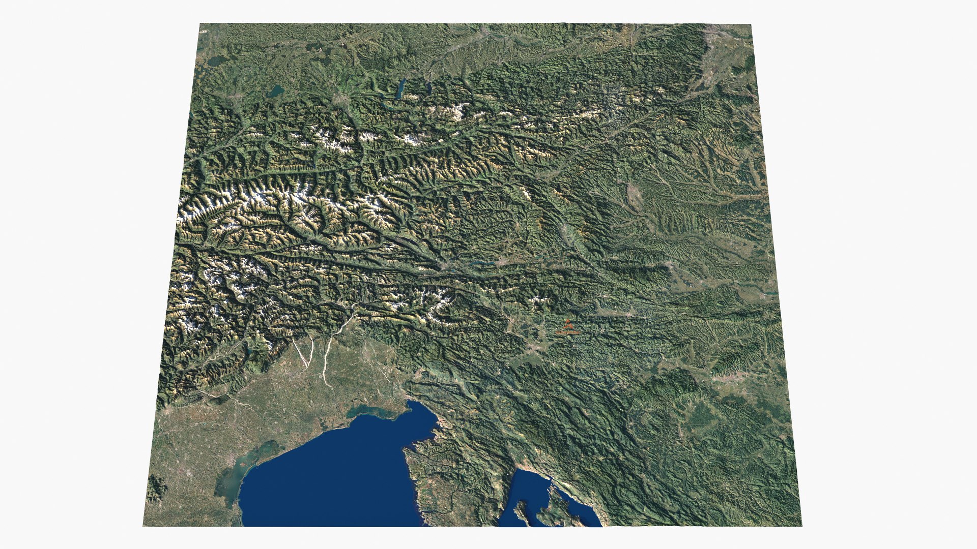 Eastern Alps 3D Model - TurboSquid 2299011