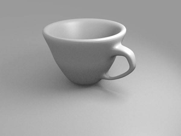 3d model cup