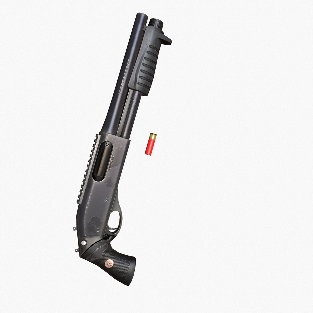 Remington 870 Mcs 3d Max