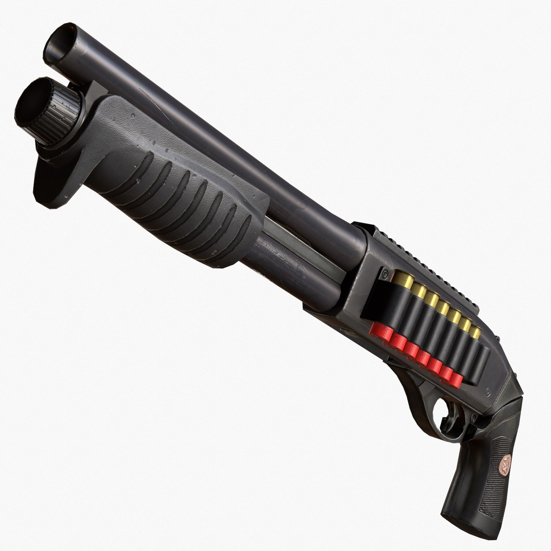 Remington 870 Mcs 3d Max