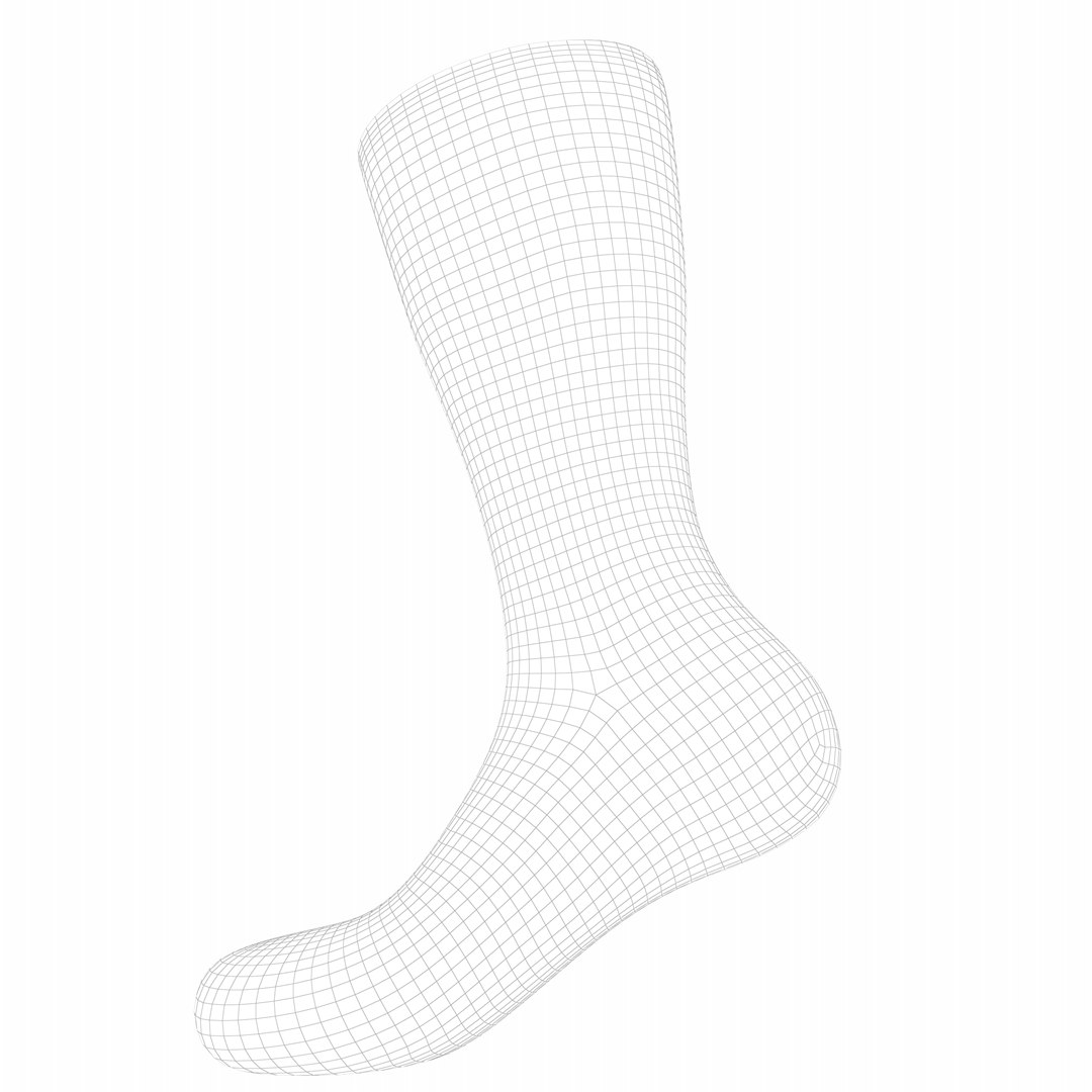 3D Sock V2 - TurboSquid 1602120