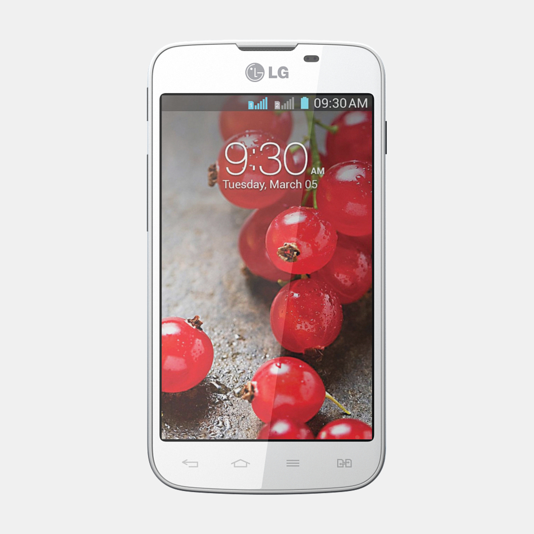 lg smartphones v2 phones 3d model