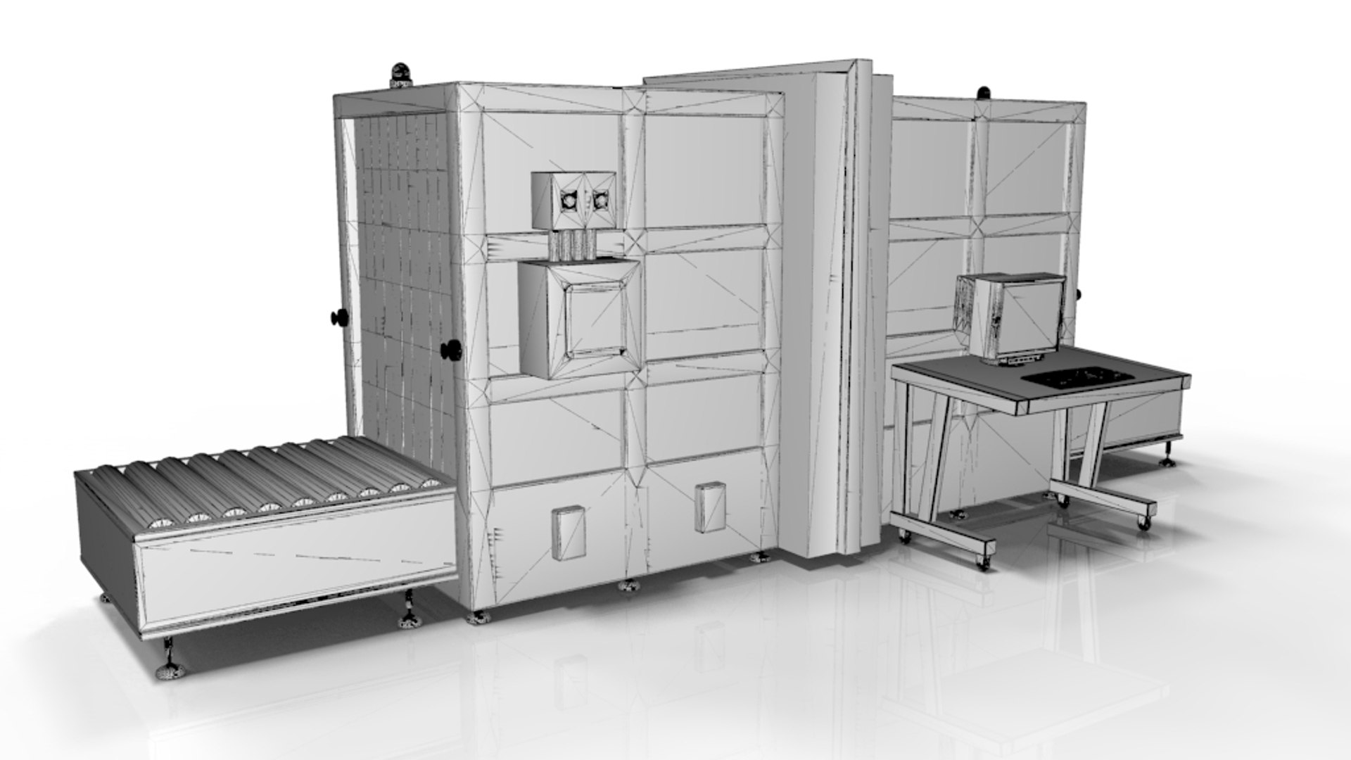 3D Cargo Screener - TurboSquid 1192701
