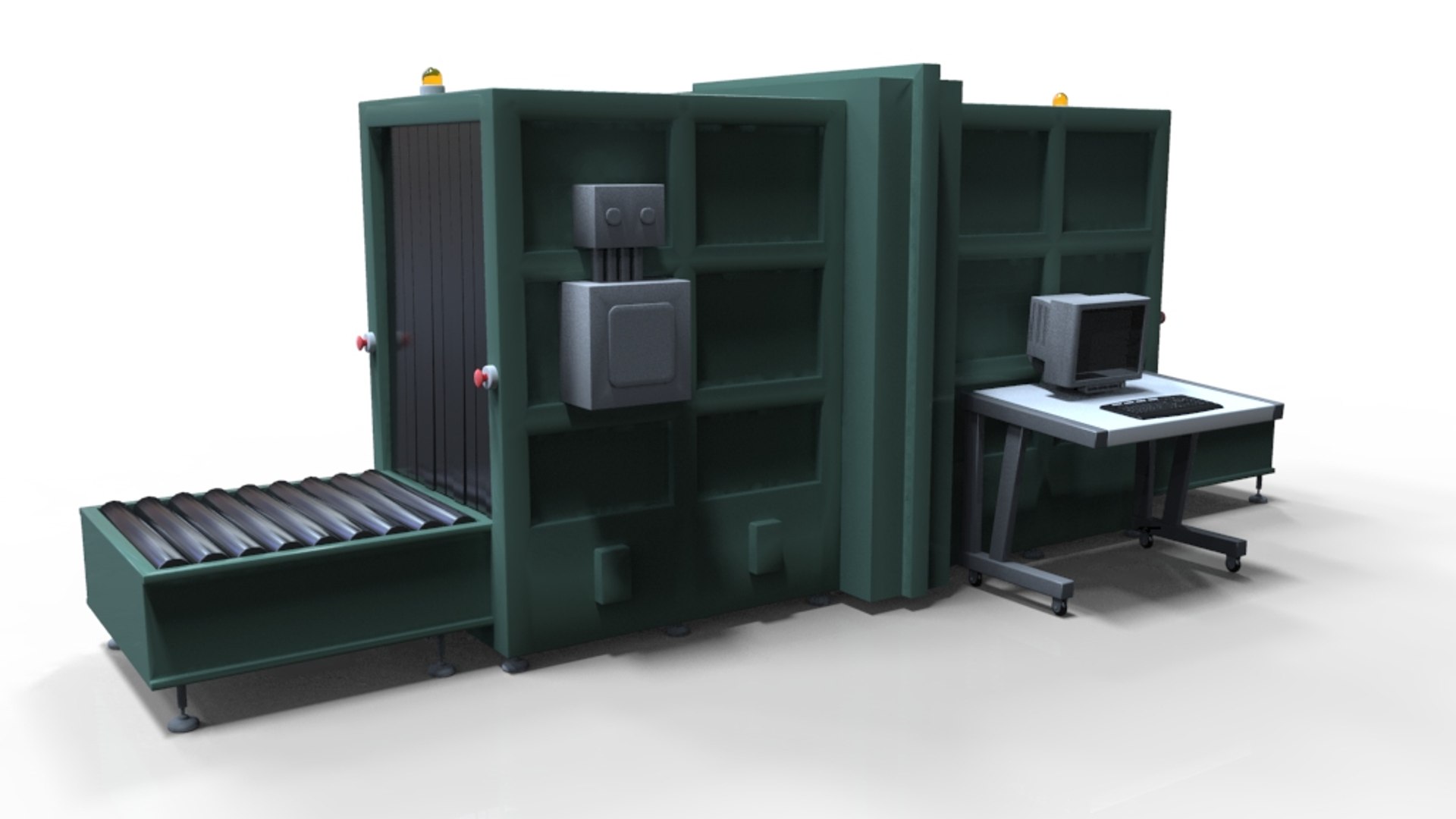 3D Cargo Screener - TurboSquid 1192701
