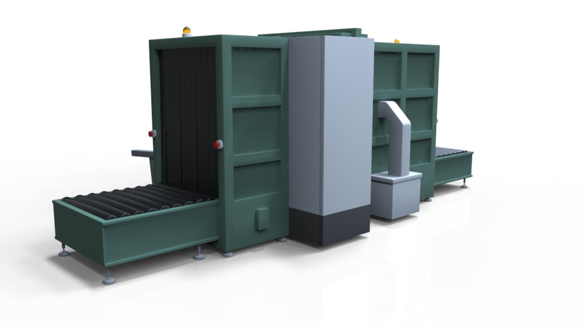 3D Cargo Screener - TurboSquid 1192701