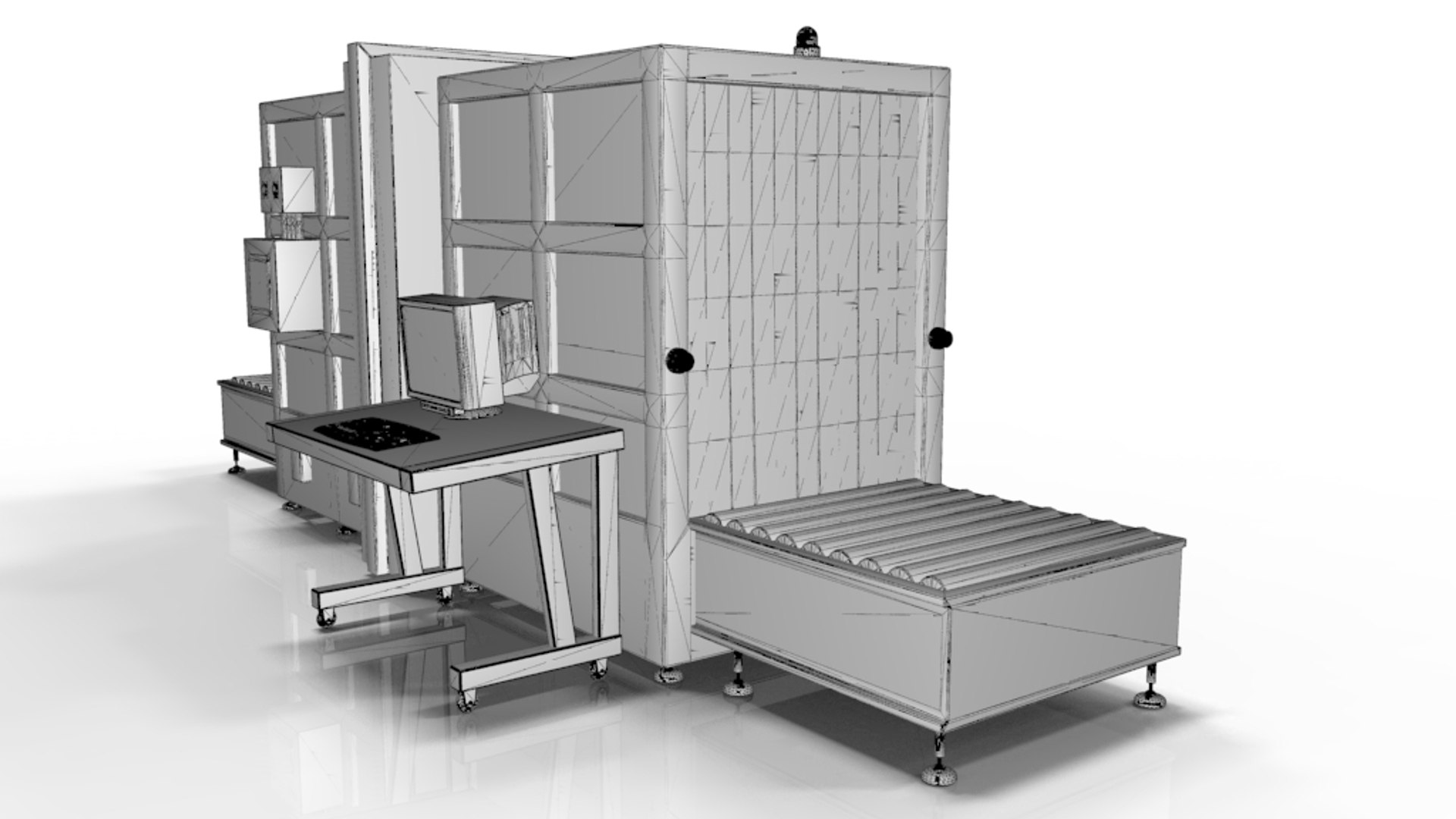 3D Cargo Screener - TurboSquid 1192701