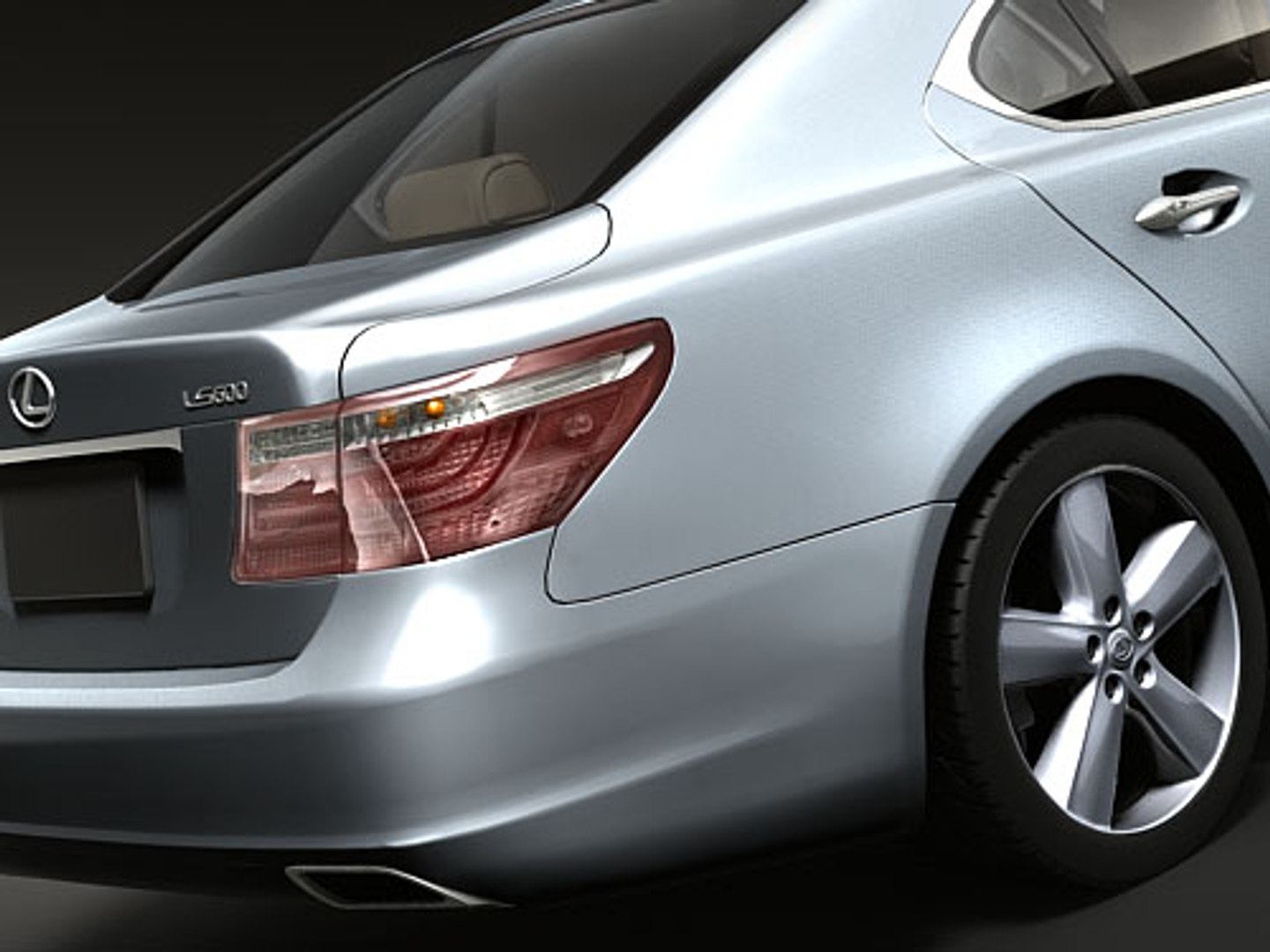3dsmax Lexus Ls600 Ls 600