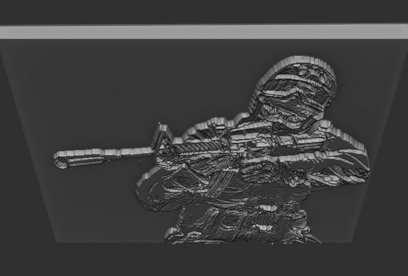 Soldier Relief 3D Model - TurboSquid 1806431
