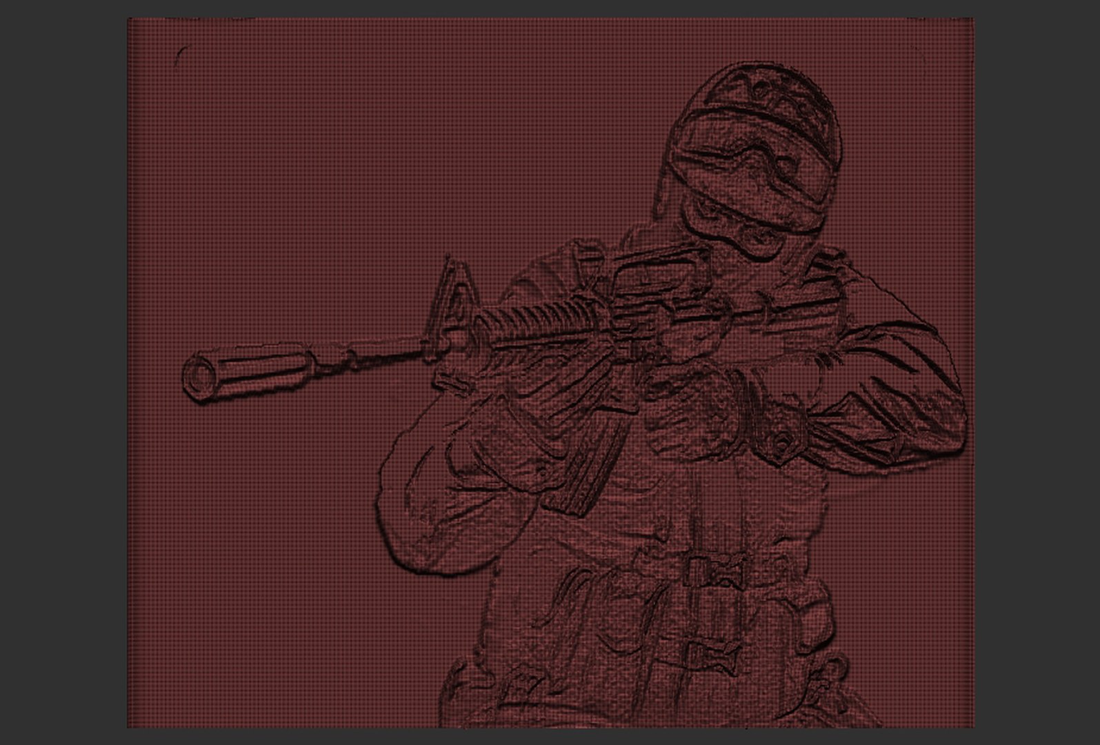 Soldier Relief 3D Model - TurboSquid 1806431