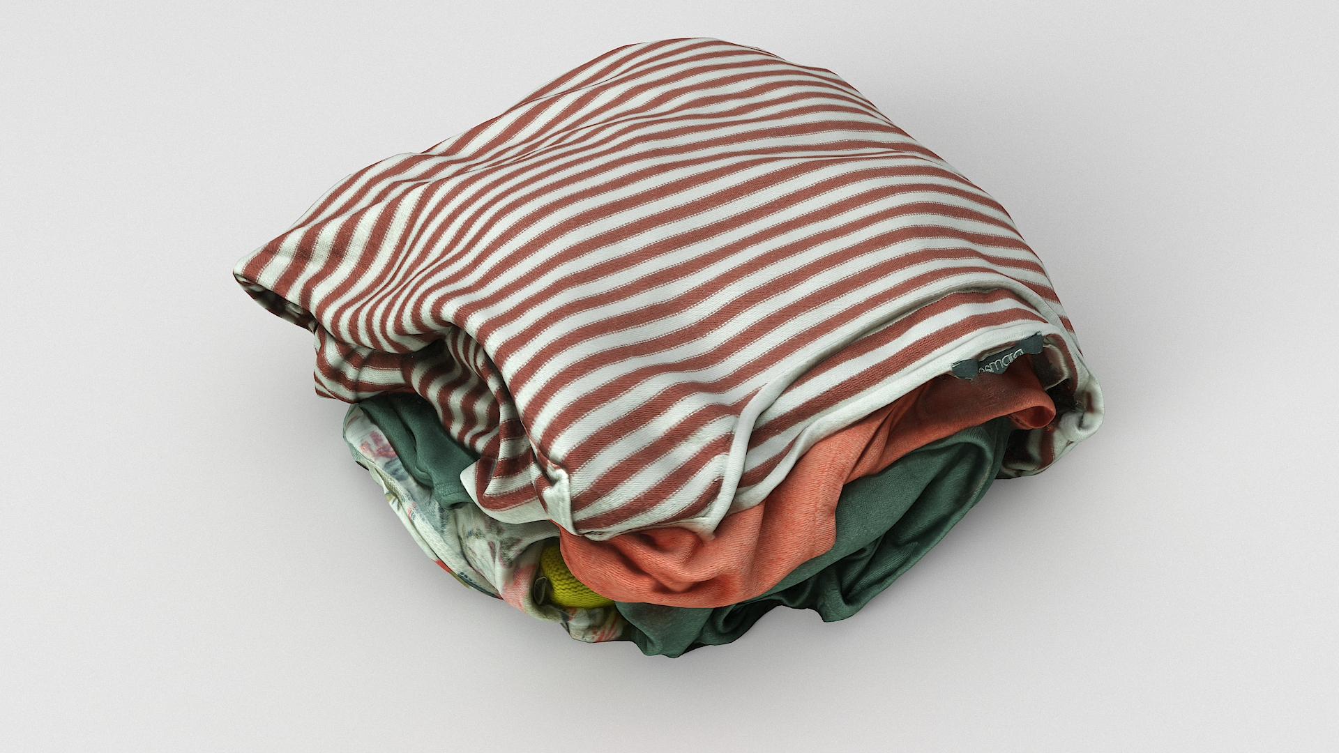 3D pile clothes model - TurboSquid 1702772