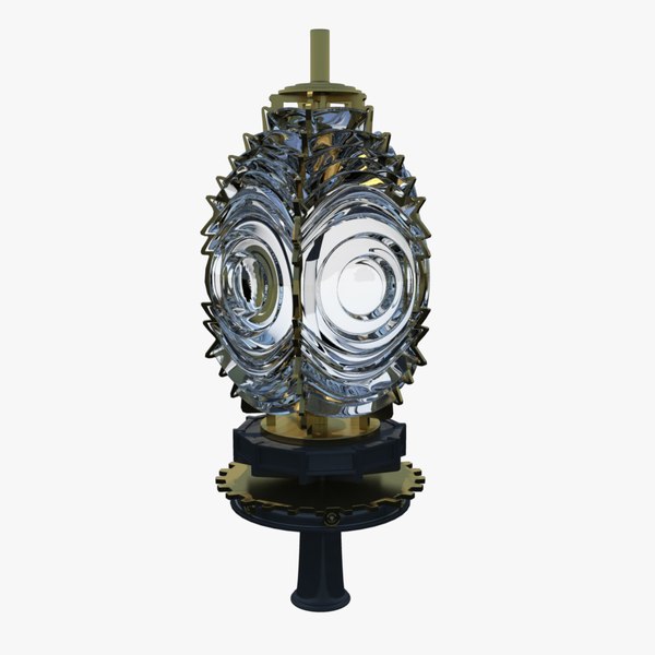 3d model fresnel lens lighthouses light