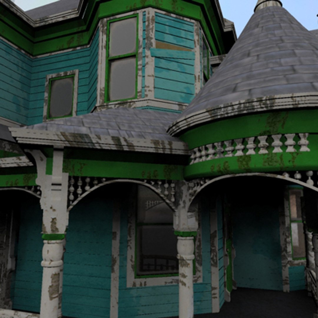 3d model haunted house