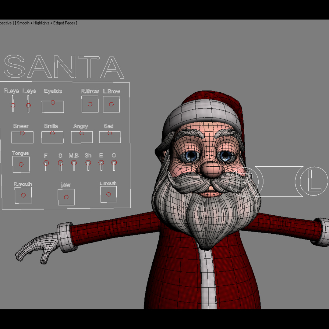 Max Santa Rigged