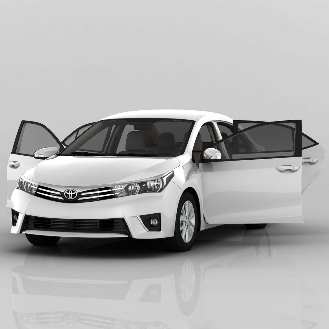 3d Toyota Levin Sedan Model