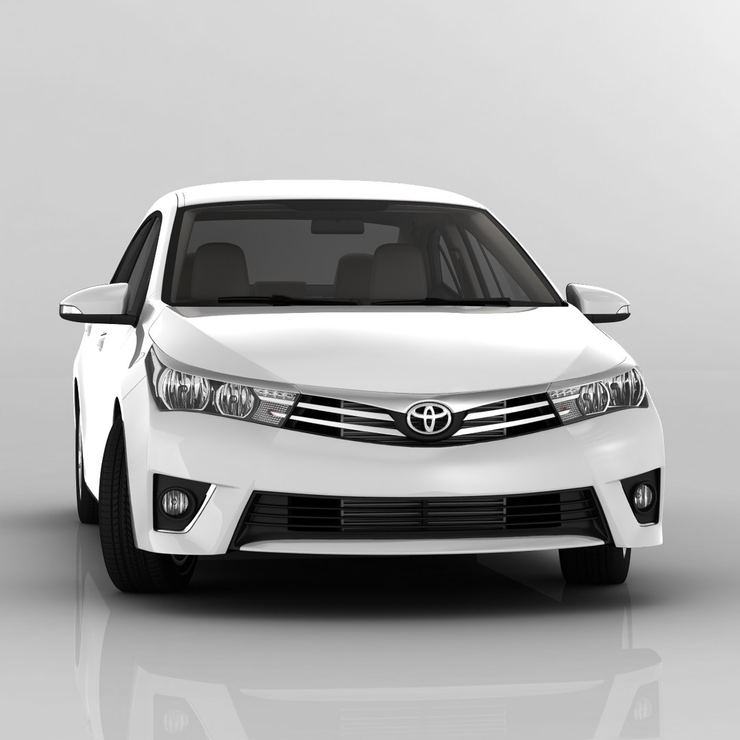 3d Toyota Levin Sedan Model