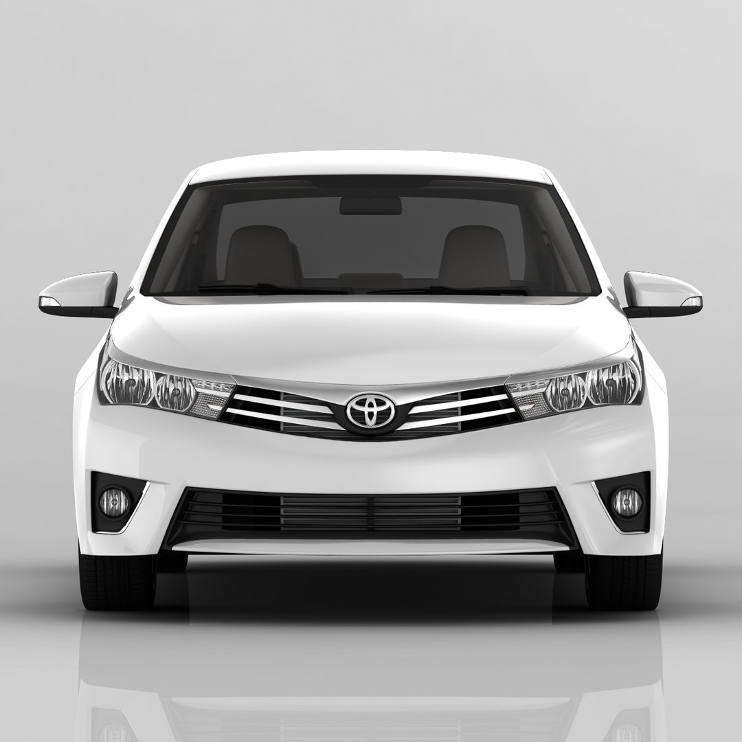 3d Toyota Levin Sedan Model
