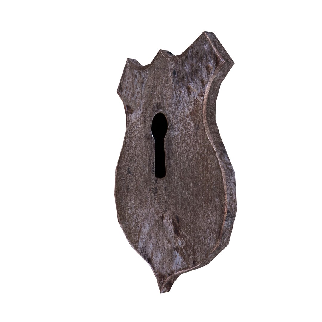 3D Key Hole - TurboSquid 1478080