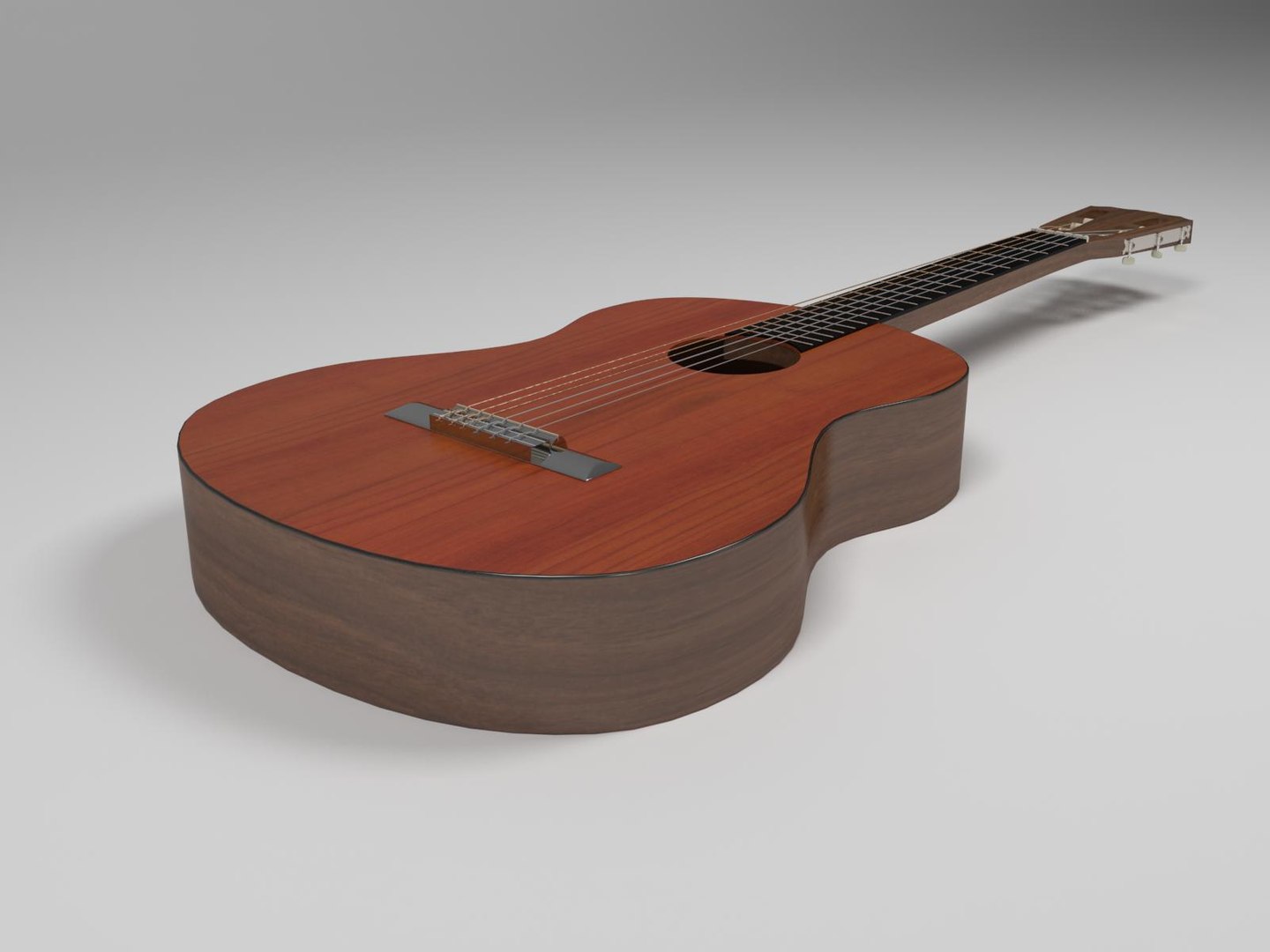 Classical guitar 3D model - TurboSquid 1192684