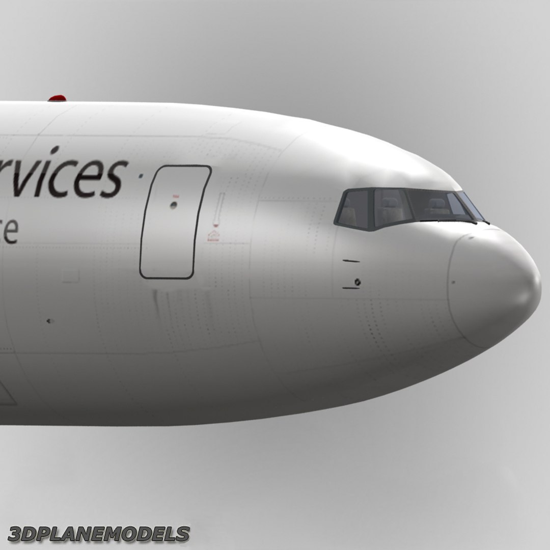 3d Model Ups 767