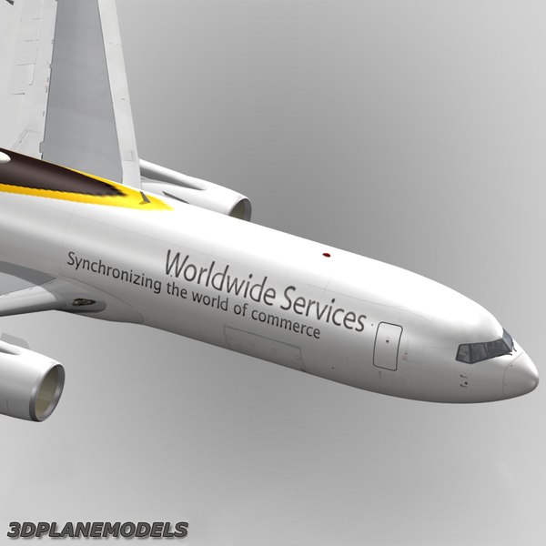 3d model ups 767