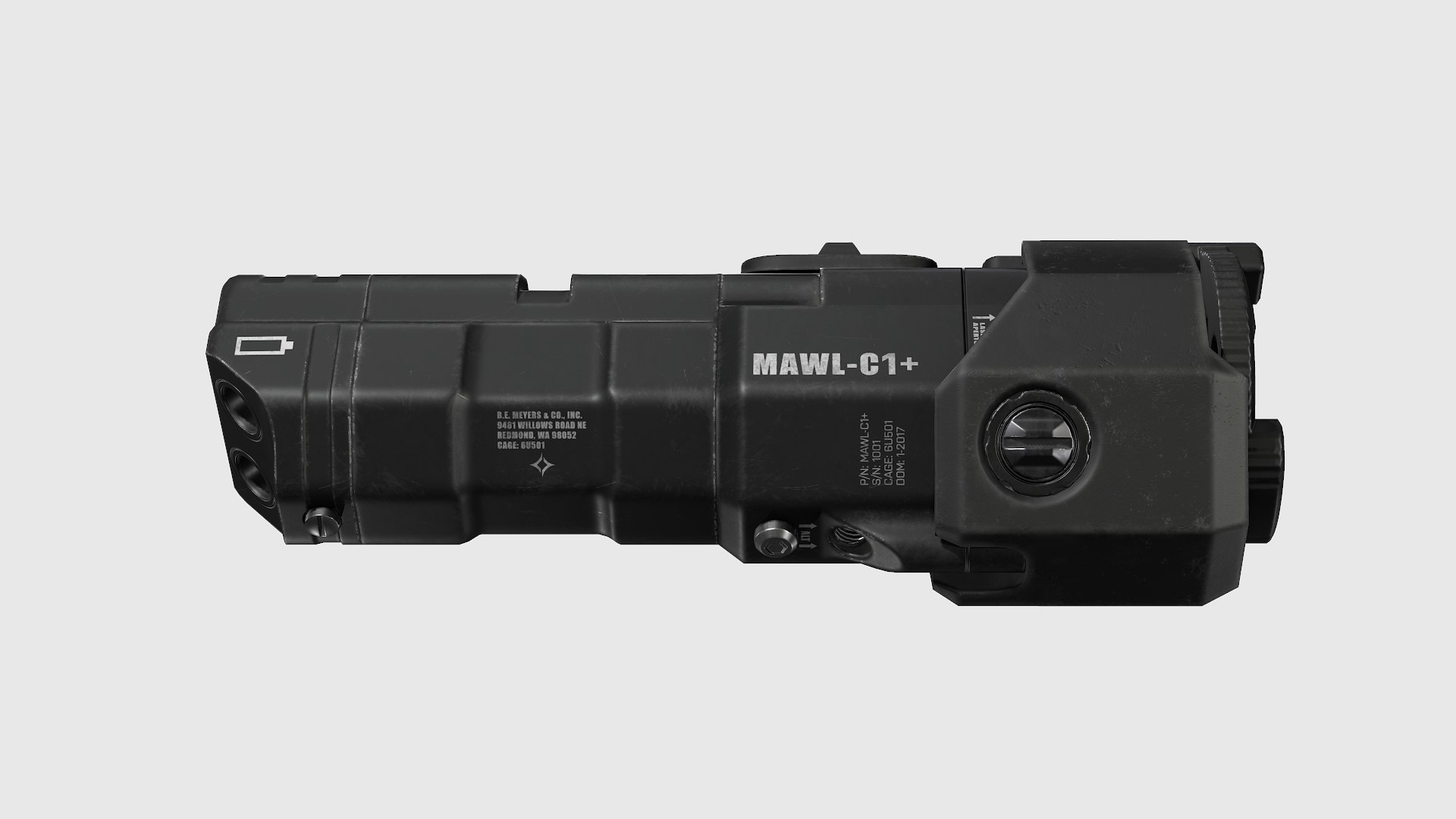 3D Model Meyers Mawl-c1 Laser - TurboSquid 1553860