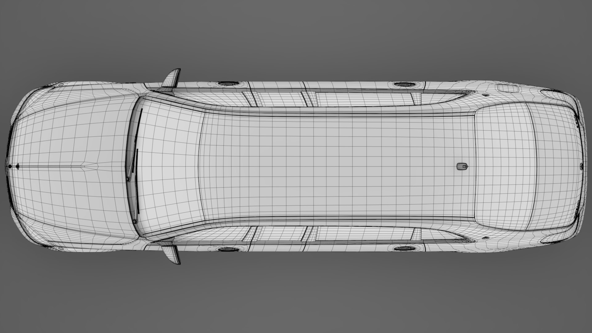 Mercedes Maybach Pullman Guard 3d Model