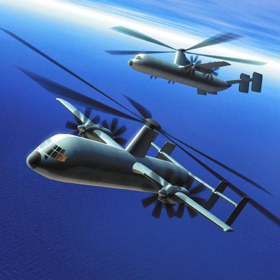 3d Model Blade Vtol Plane Gyrolifter