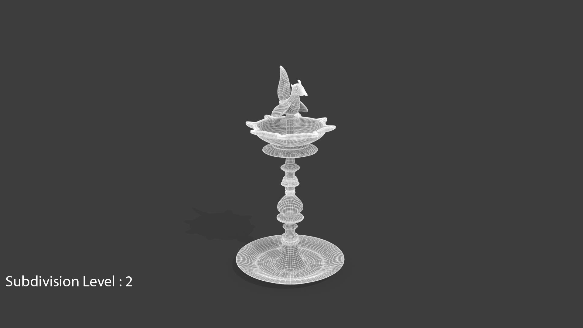 3D oil lamp samayee model - TurboSquid 1290472