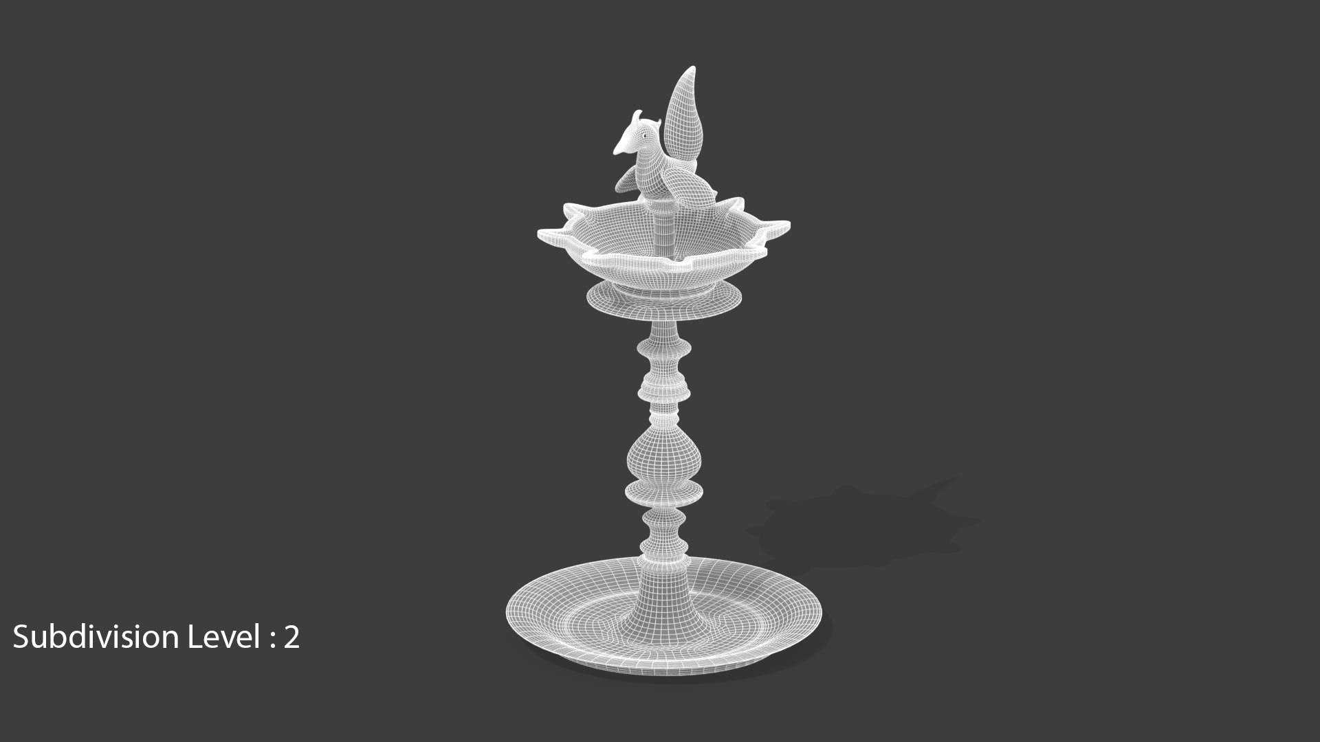 3D oil lamp samayee model - TurboSquid 1290472