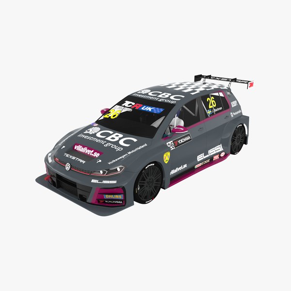 modelo 3d Volkswagen Golf GTi TCR Jessica Backman - TurboSquid 1321242
