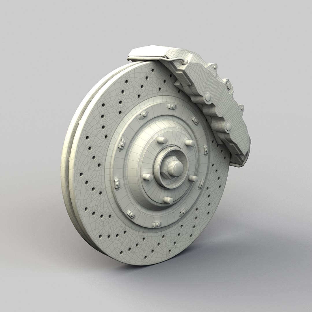 3d Brembo Brakes Model