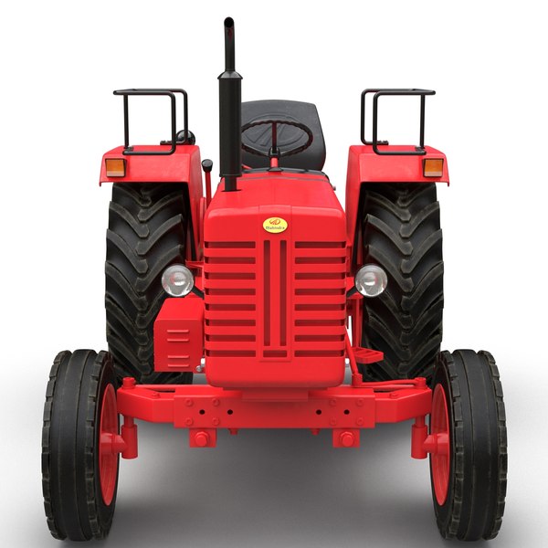 modelo 3d Tractor Mahindra 395 DI Rigged 3D Model - TurboSquid 976941