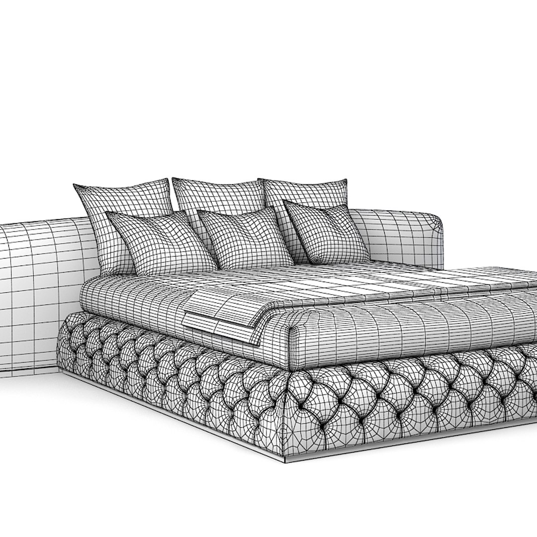 3d Model Flexform Mood Leonardo