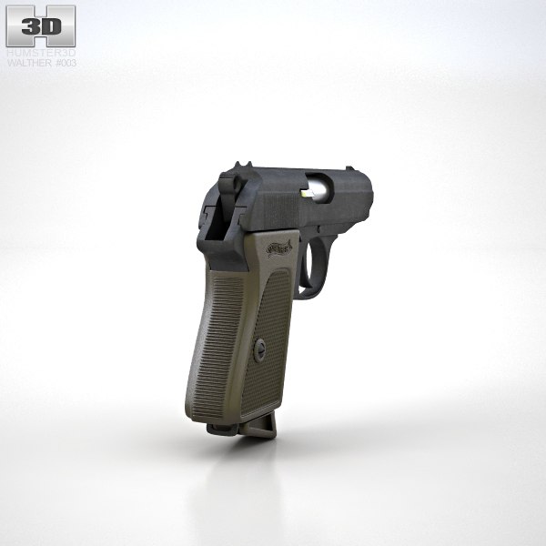 Walther ppk 3D model | 1147258 | TurboSquid