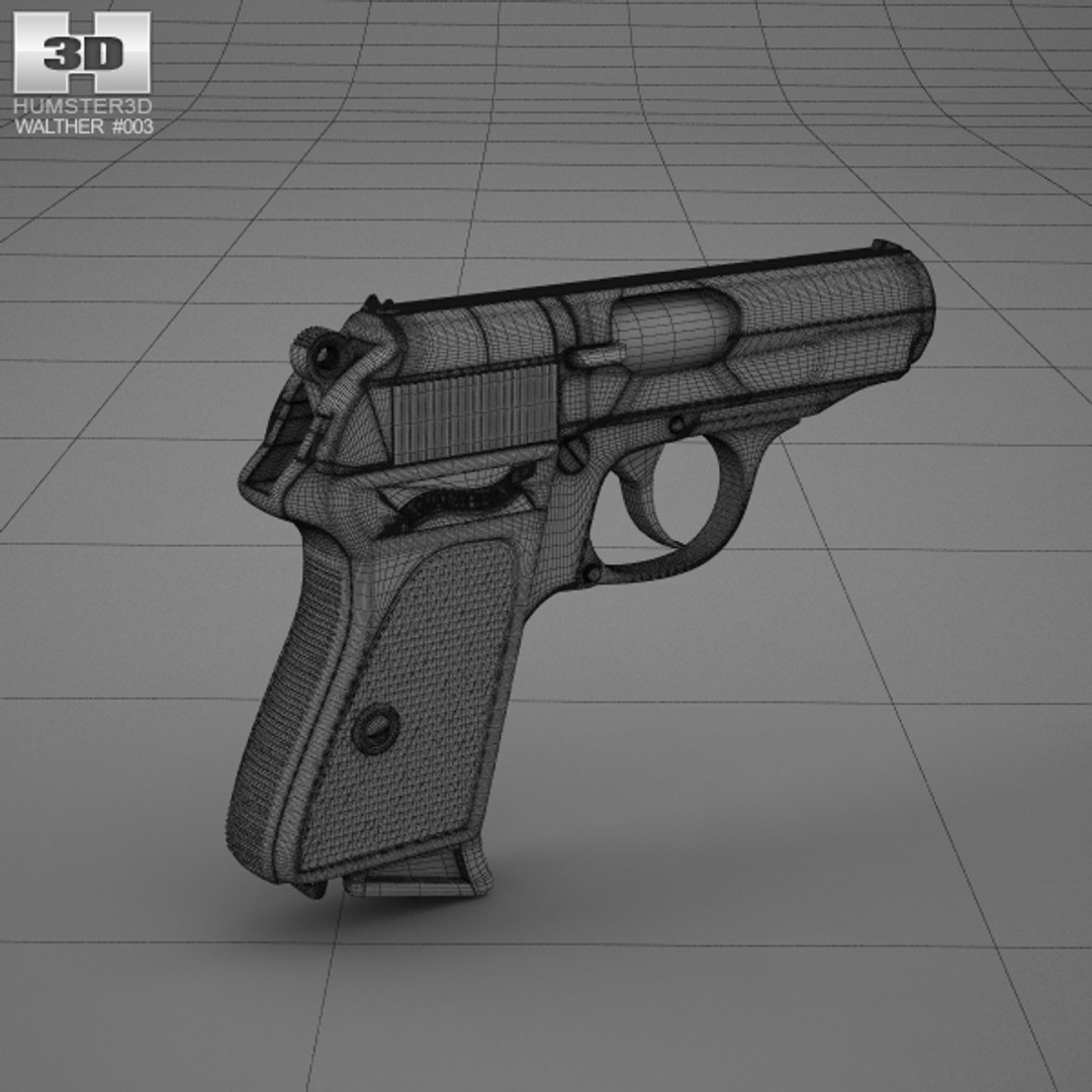 Walther Ppk 3D Model | 1147258 | TurboSquid