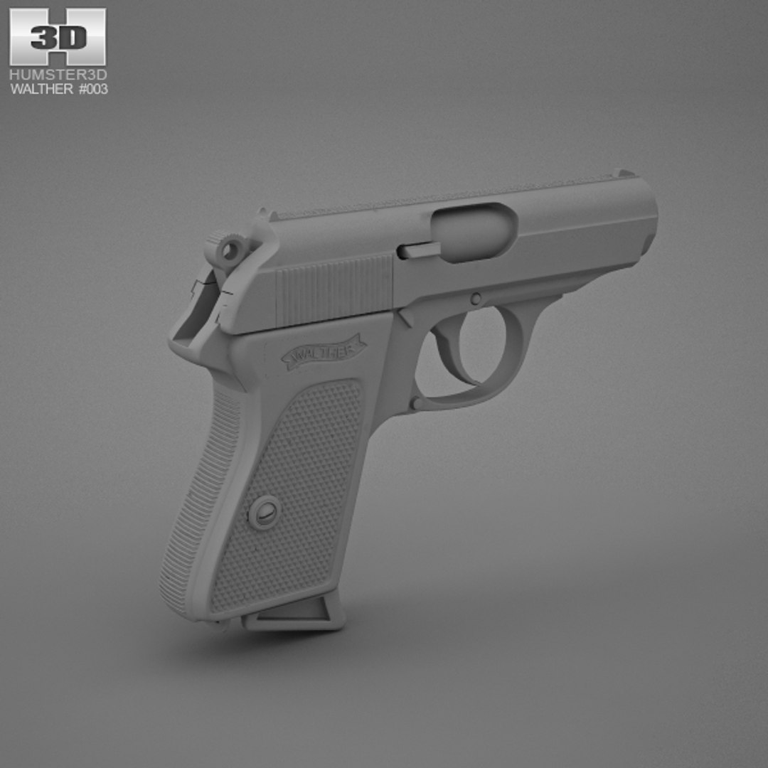 Walther Ppk 3D Model | 1147258 | TurboSquid