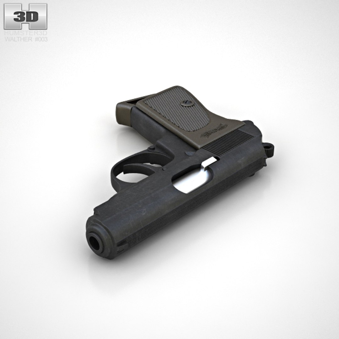 Walther Ppk 3D Model | 1147258 | TurboSquid