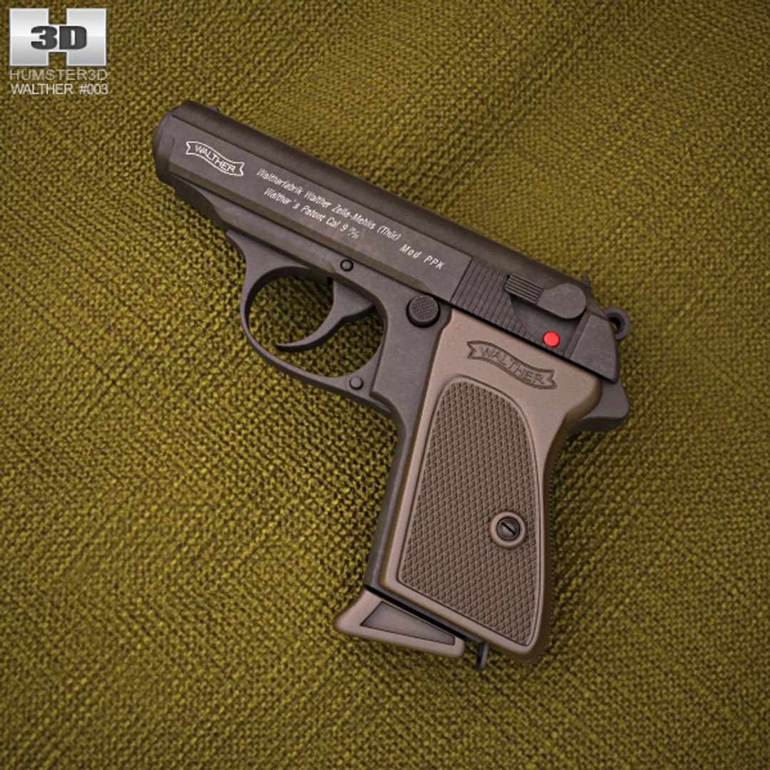 Walther Ppk 3D Model | 1147258 | TurboSquid